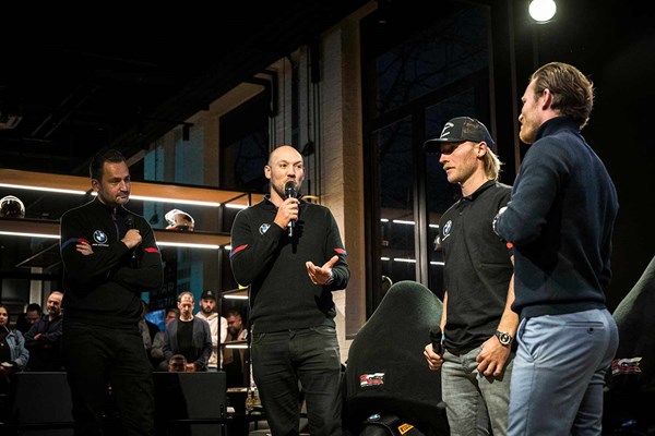 BSB: Peter Hickman and Davey Todd officially launch 8TEN Racing BMW