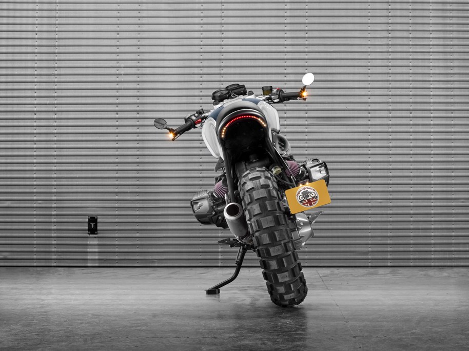 London bike builder created quirky BMW R1200GS cafe racer
