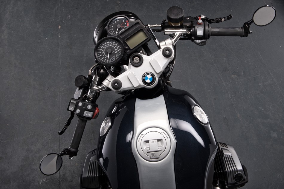 London bike builder created quirky BMW R1200GS cafe racer