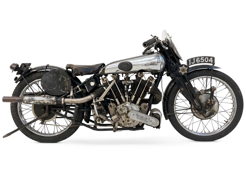 Rare 1925 Brough Superior SS100 could sell for £350,000
