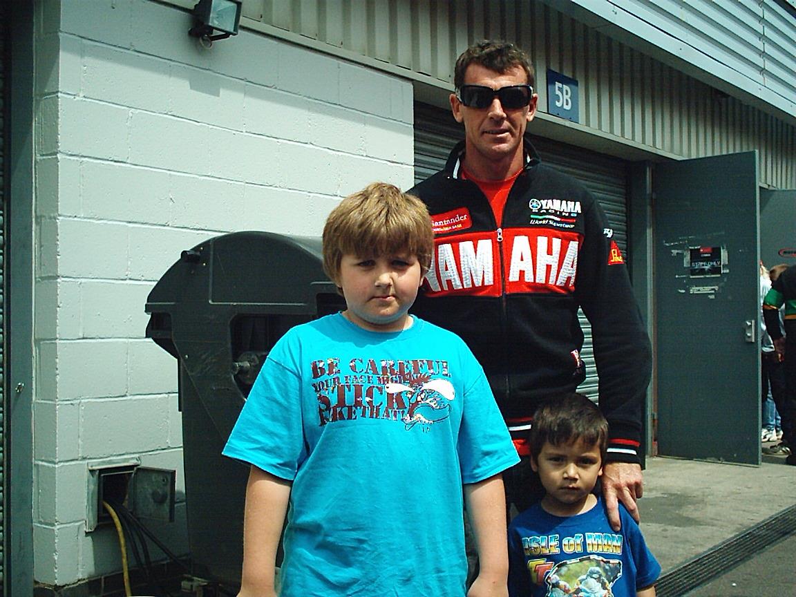 Star-spotting at Silverstone WSB