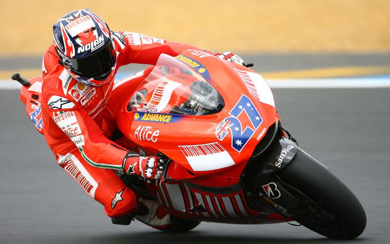 Stoner fastest in Mugello monsoon