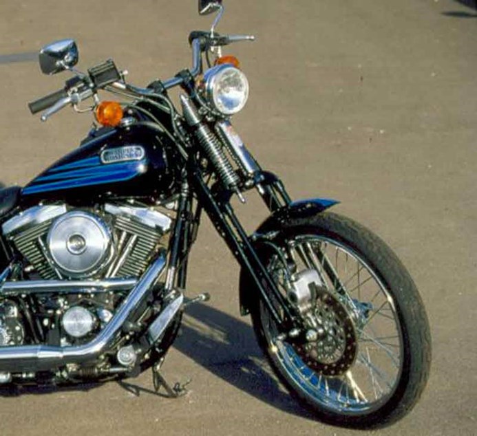 HARLEY-DAVIDSON BAD BOY (1995-1996) Motorcycle Review