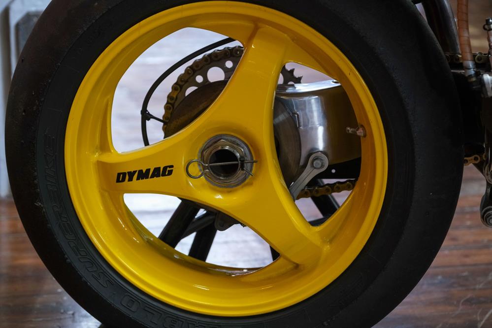 Ex Michael Rutter Honda RC45 for sale at Sheffield dealer