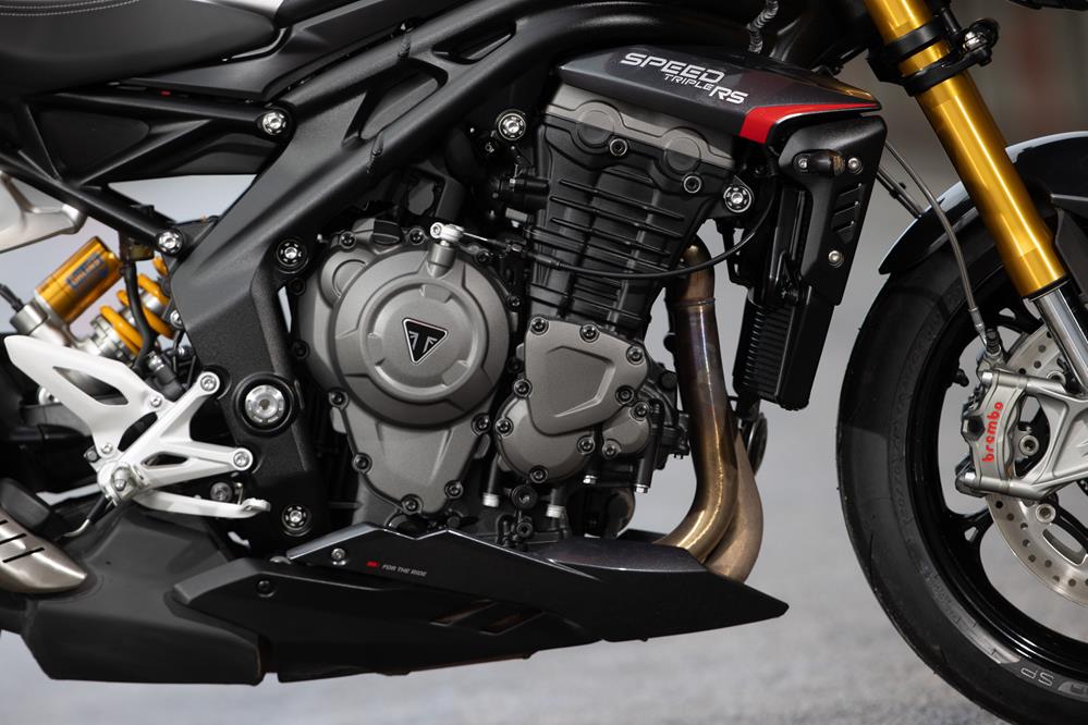 Triumph Speed Triple RS has wheelie control made easy
