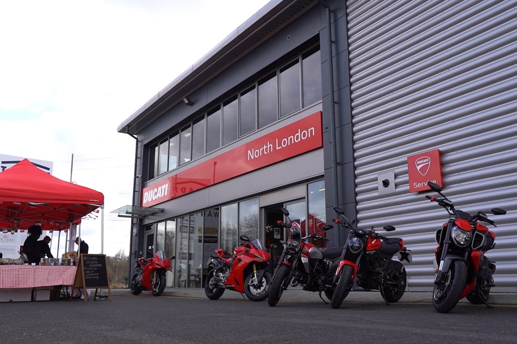 North London Ducati dealership thriving after £1M investment