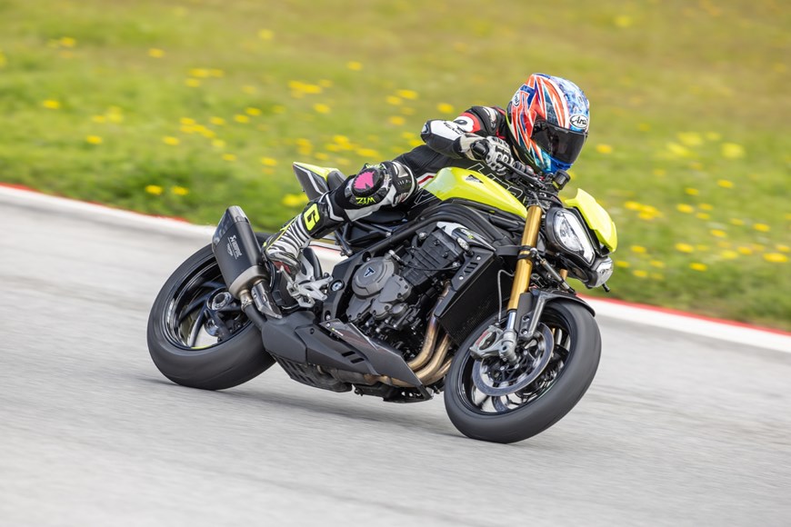 Triumph Speed Triple 1200 RX review: Big triple gets sporty