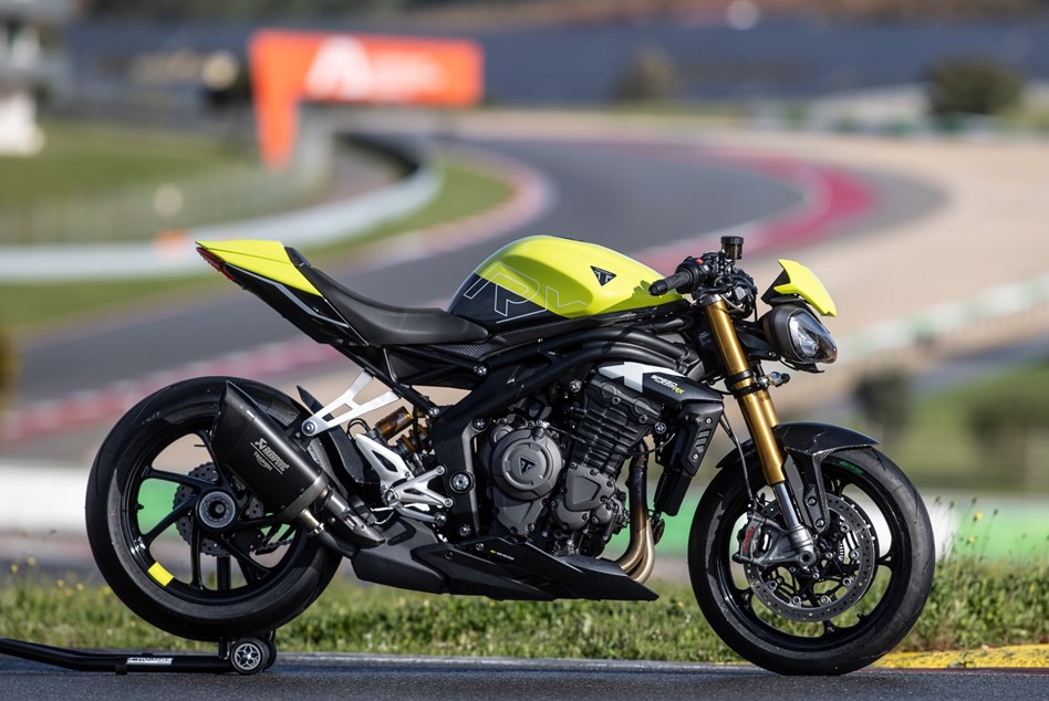 Triumph Speed Triple 1200 RX review: Big triple gets sporty