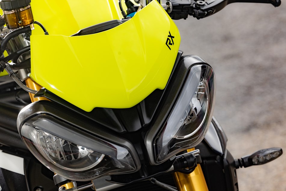 Triumph Speed Triple 1200 RX review: Big triple gets sporty