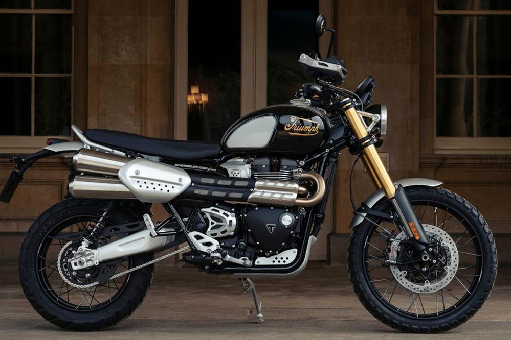 Triumph Scrambler 1200 Icon Edition offered as top DGR prize