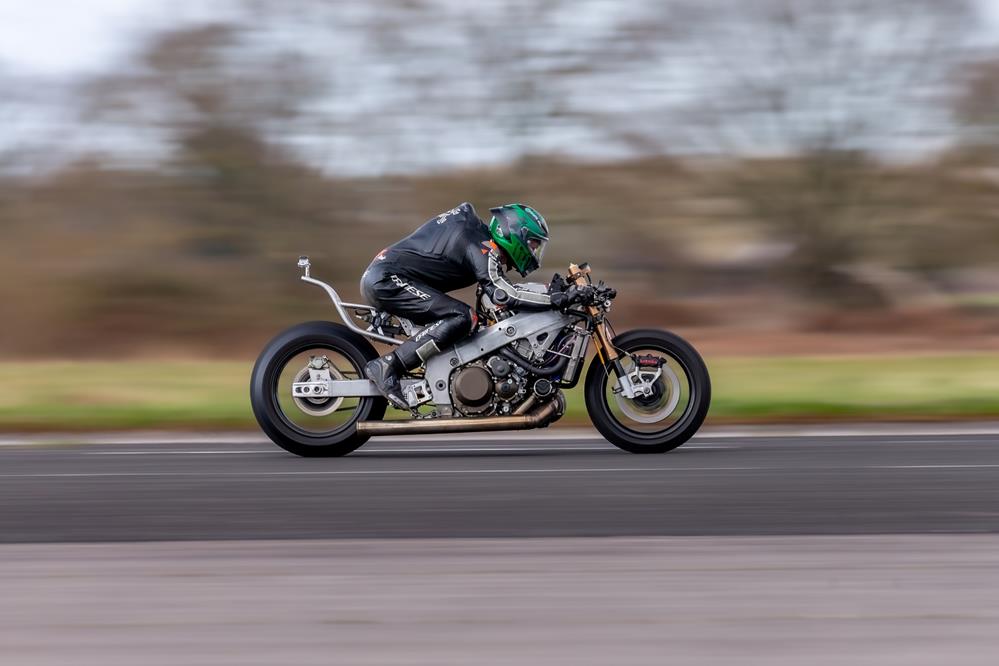 Pillion speed record attempt with turbo Hayabusa planned