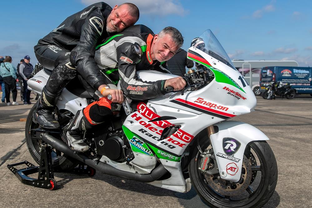 Pillion speed record attempt with turbo Hayabusa planned