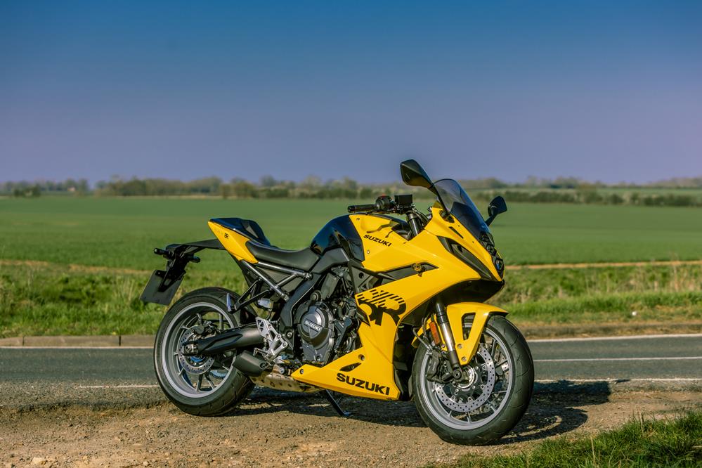 Yellow and black Suzuki GSX-8R limited to 60 UK units
