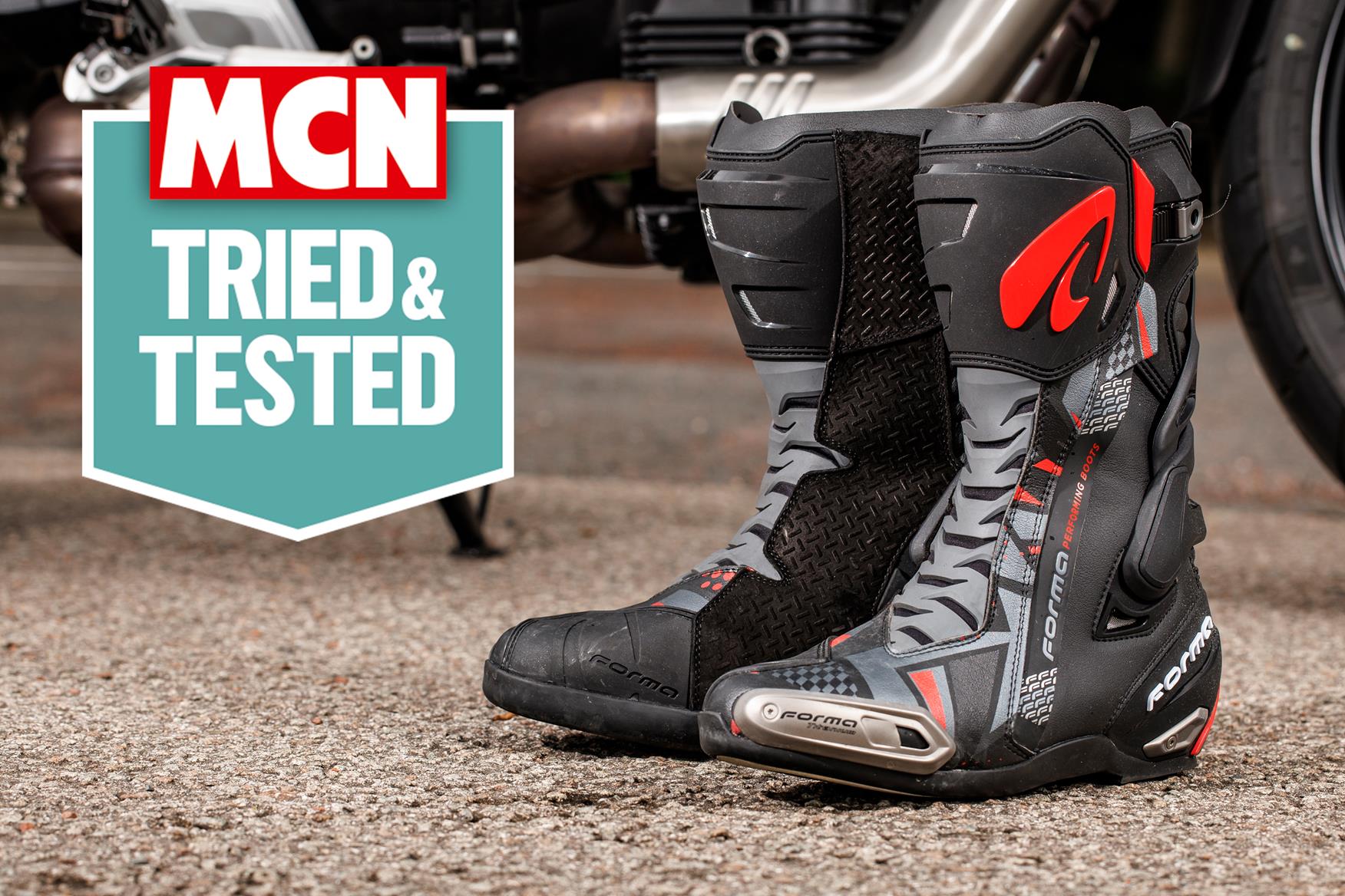 The Forma Phantom boots are suited to both track and road