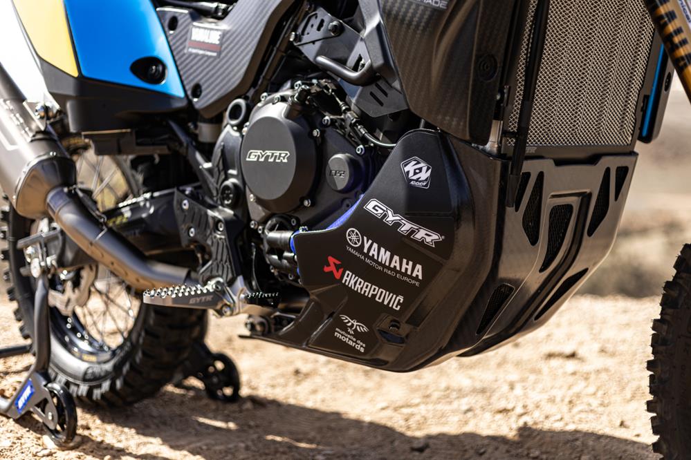 Yamaha reveal their latest-generation Ténéré 700 Rally GYTR