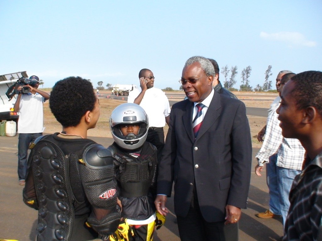 Racing in Mozambique