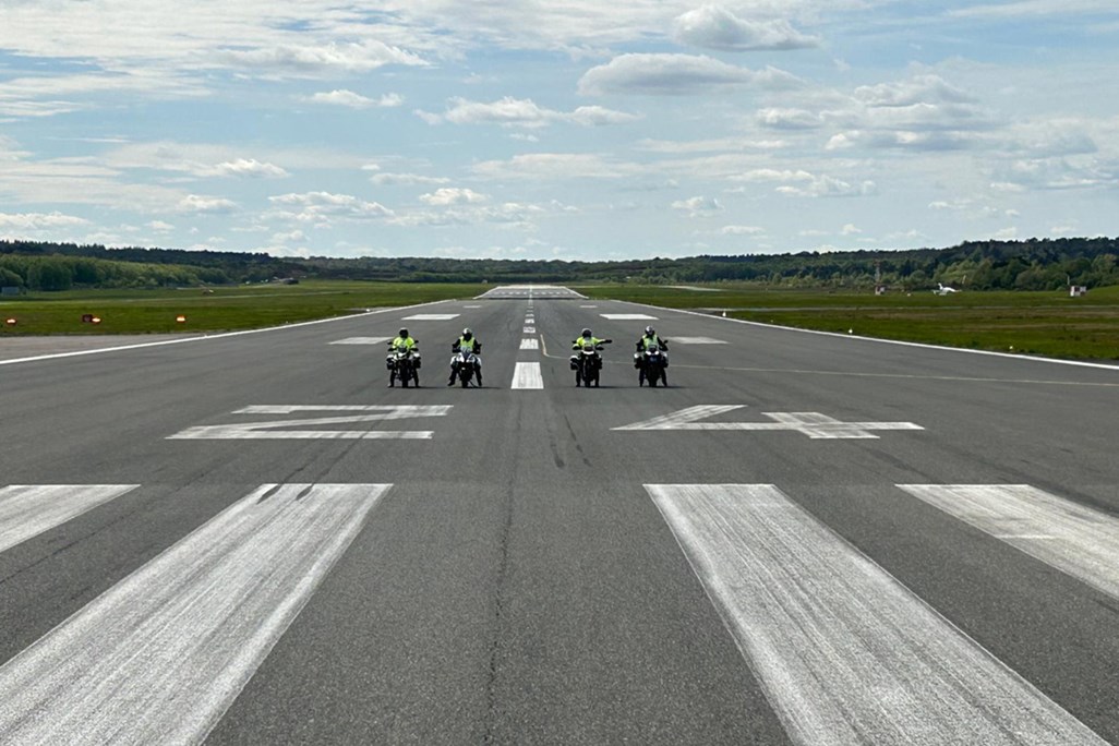 Biking quartet raise almost £78k for charity with Euro tour