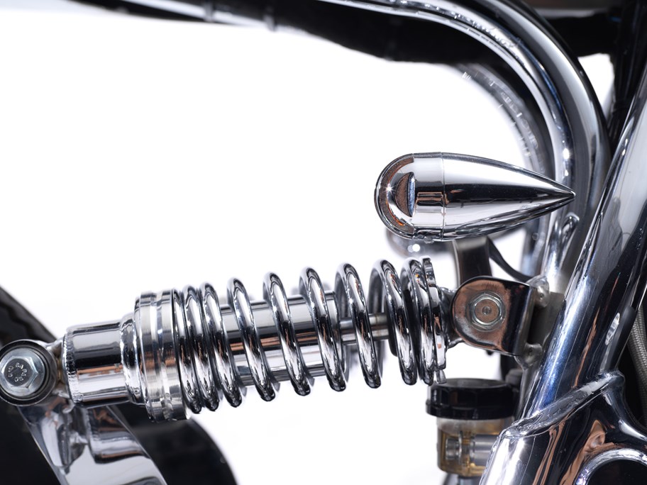 Custom house creates chromed Royal Enfield Continental GT