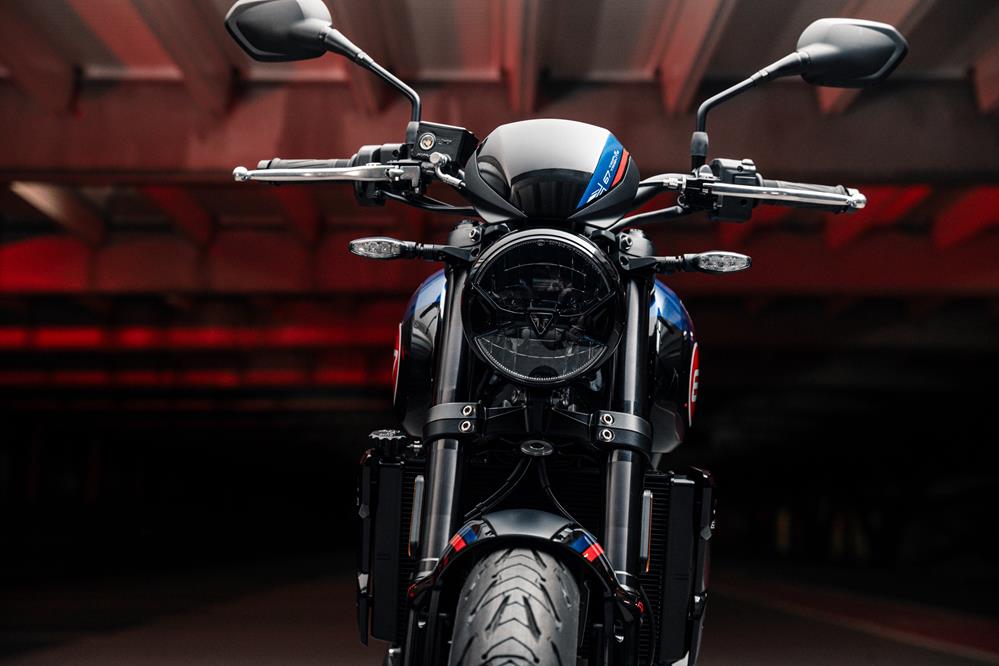 Triumph Trident 660 pays tribute to Slippery Sam racer