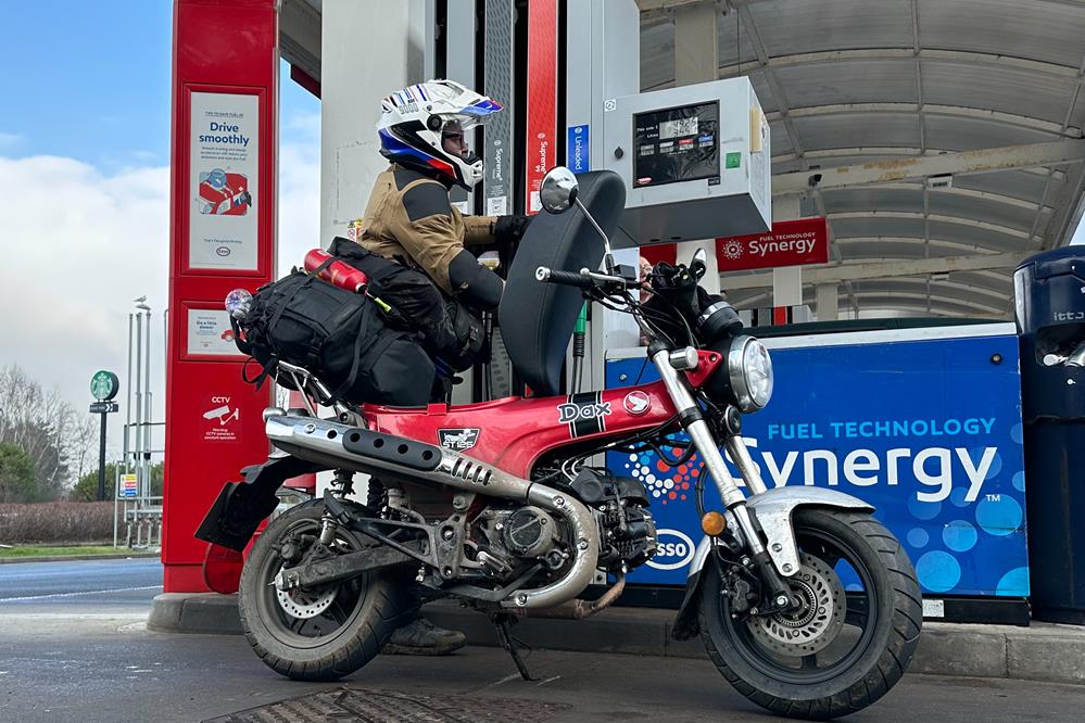 I rode a Honda Dax to North Wales for the 2025 Dragon Rally