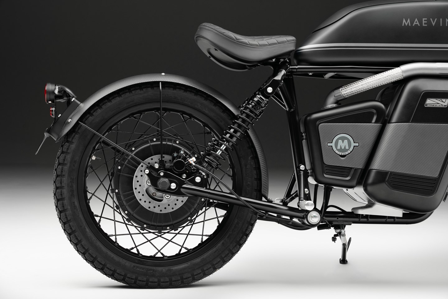 Adolescence actor buys first Maeving RM1S 'Blackout' special