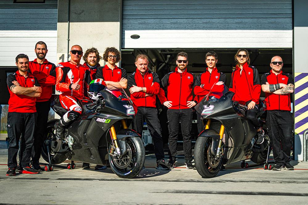 Ducati V21L MotoE race bike now lighter and faster for 2025