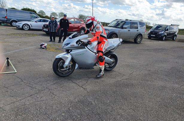 Riding Norton's Nemesis V8 after Allen Millyard restoration