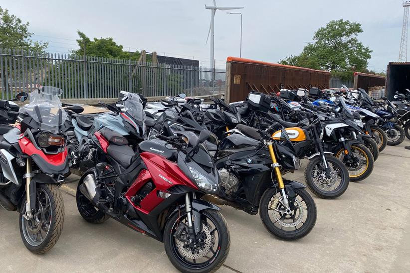 Single tracker leads to recovery of 25 stolen motorcycles