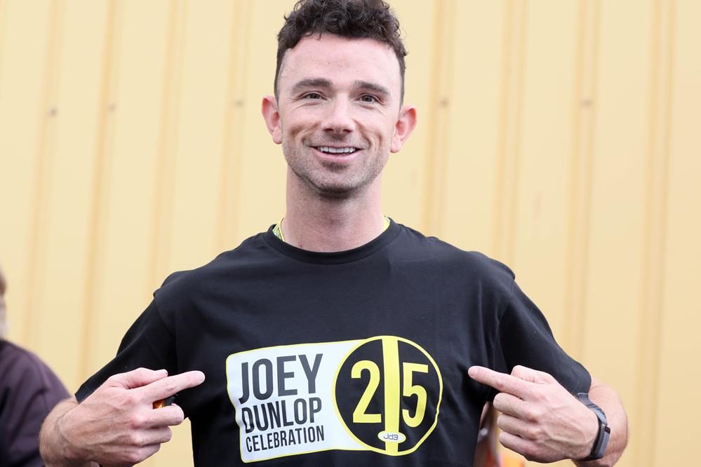 Joey Dunlop remembered in star-studded Ballymoney tribute