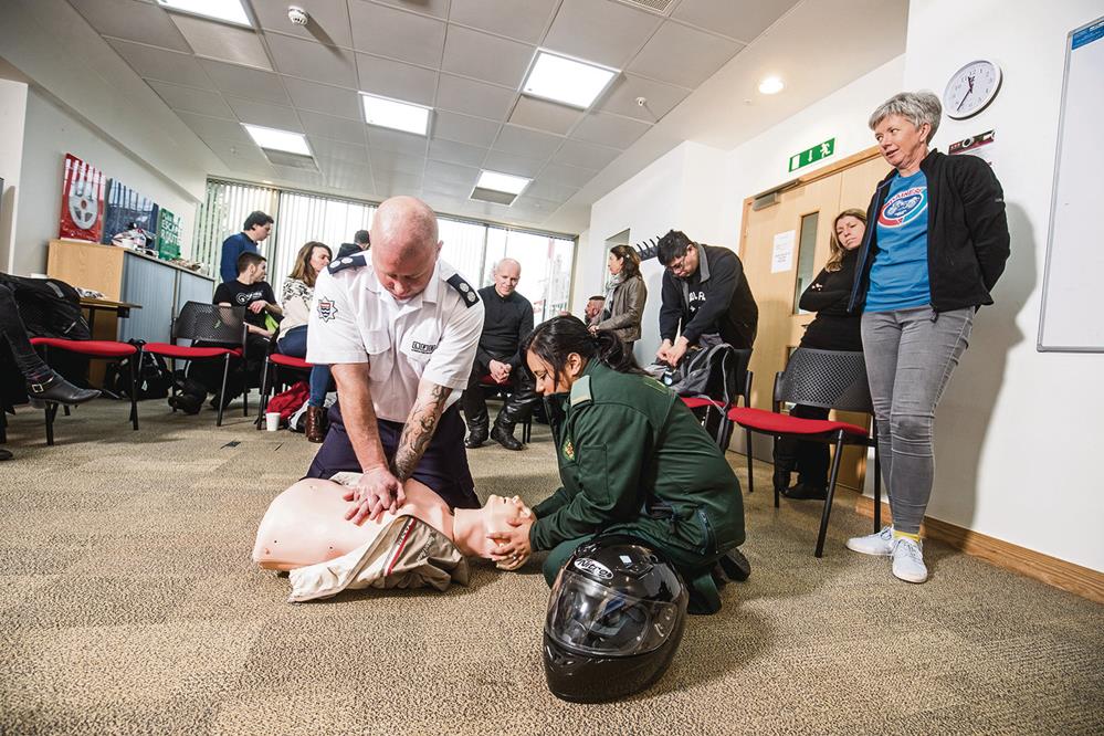 Free Biker Down courses offered by West Sussex Fire service