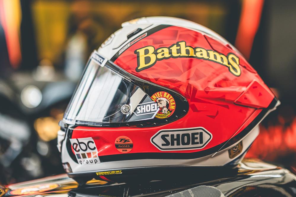 Here's how you can own a hand-painted Rutter replica helmet