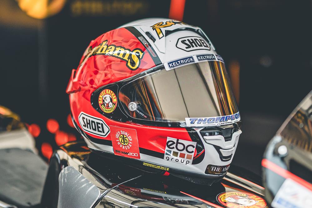 Here's how you can own a hand-painted Rutter replica helmet