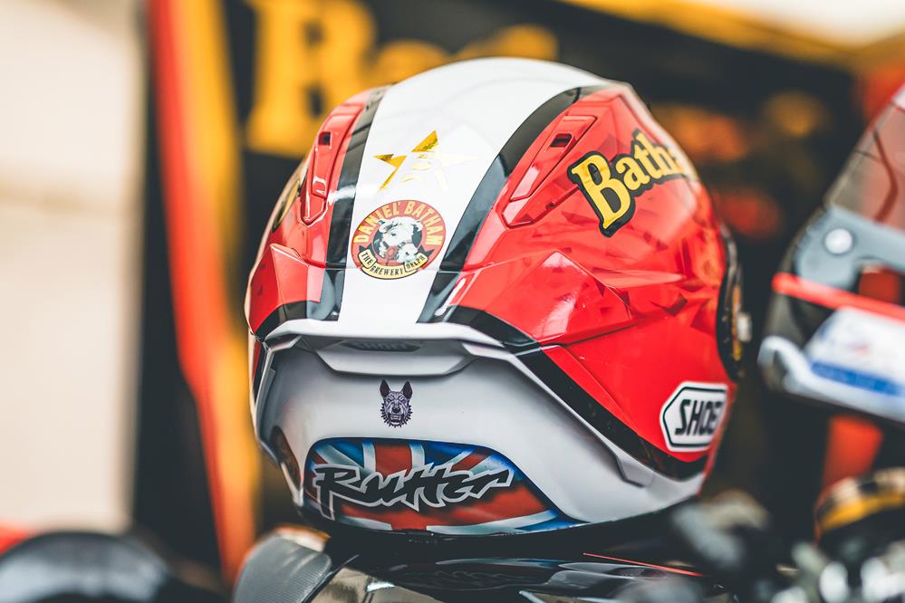 Here's how you can own a hand-painted Rutter replica helmet
