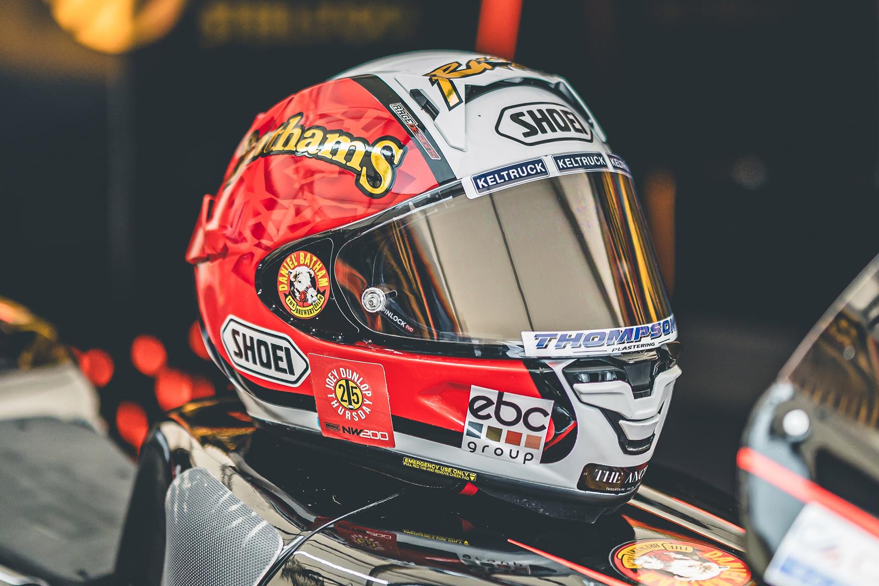Here's how you can own a hand-painted Rutter replica helmet