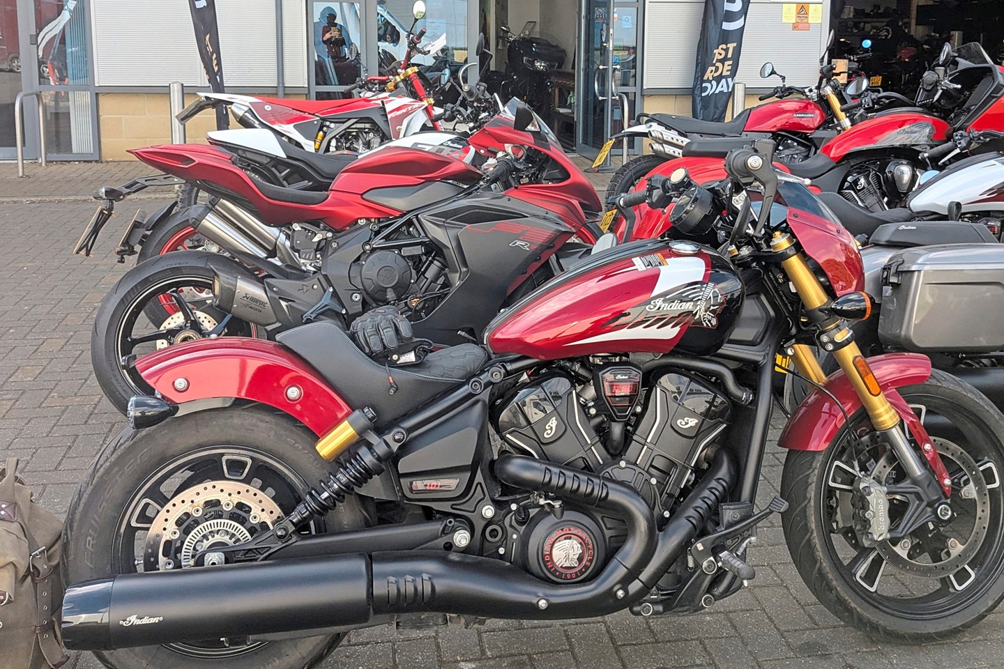 Indian 101 Scout long-term test update three - touring mods