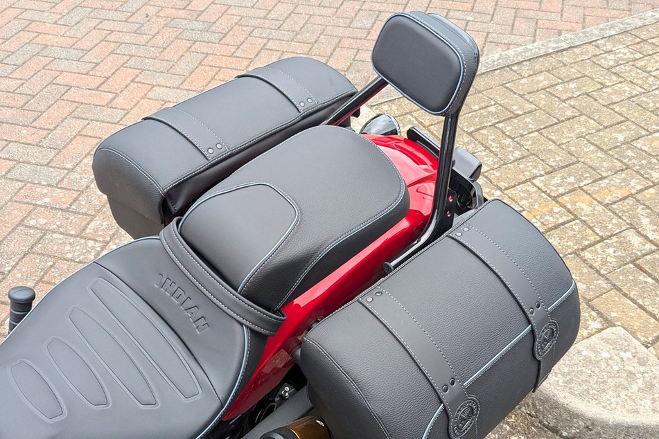 Indian 101 Scout long-term test update three - touring mods