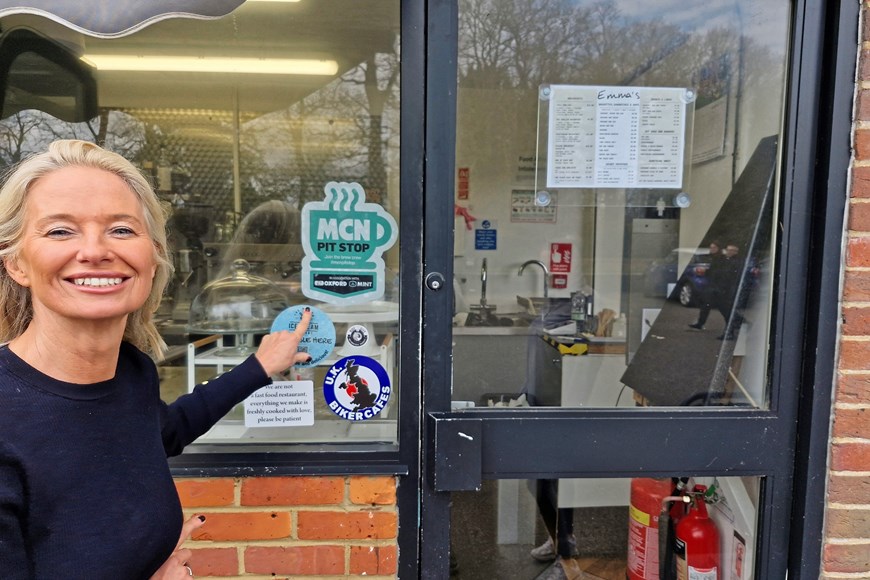 Emma’s Café, Woburn | MCN Pit Stop