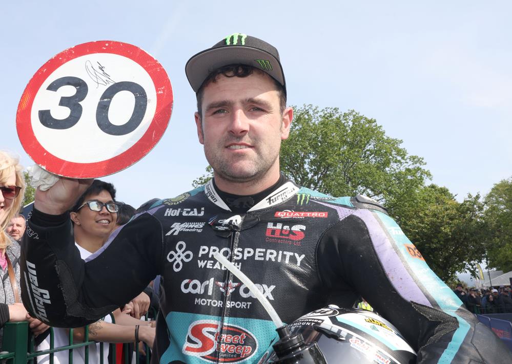 Michael Dunlop awarded MBE in King's Birthday Honours List