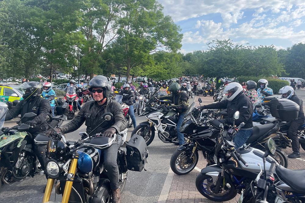 Over 30,000 bikers gather together to celebrate Dave Day 2