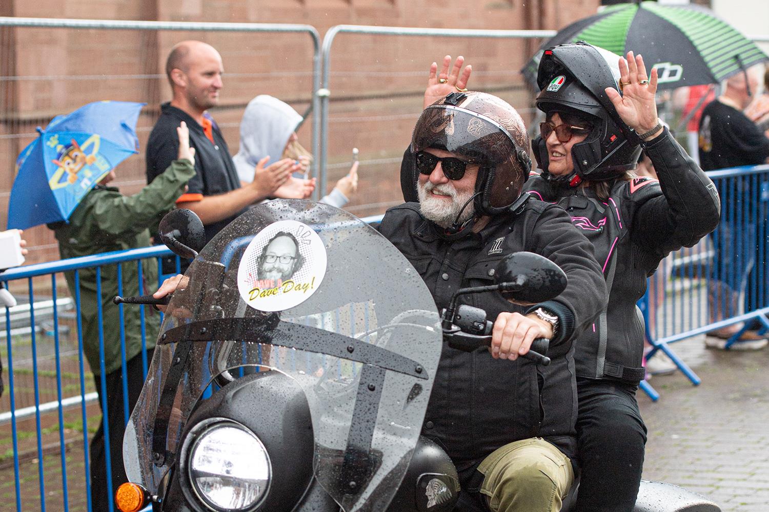 Over 30,000 bikers gather together to celebrate Dave Day 2