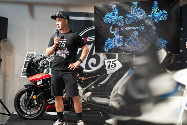 Crescent Motorcycles celebrate 75 years with Yamaha specials