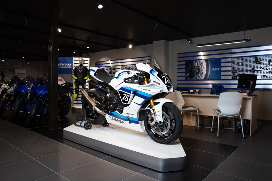 Crescent Motorcycles celebrate 75 years with Yamaha specials