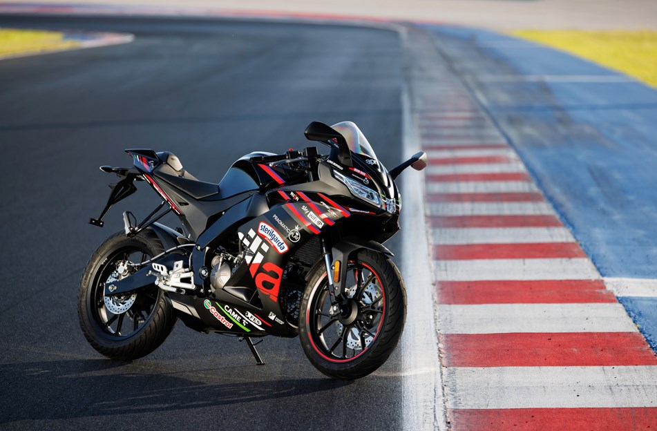 Aprilia RS125 GP Replica arrives for racing's youngest fans