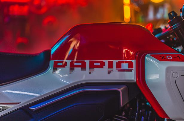 CFMoto brings 80s urban styling with the XO Papio Racer