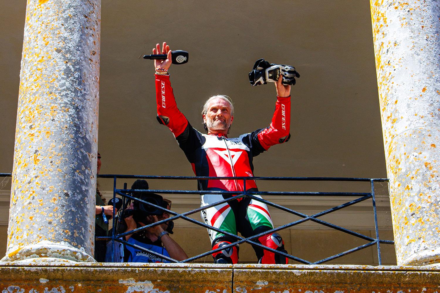 Carl Fogarty leads WSBK celebration at Festival of Speed