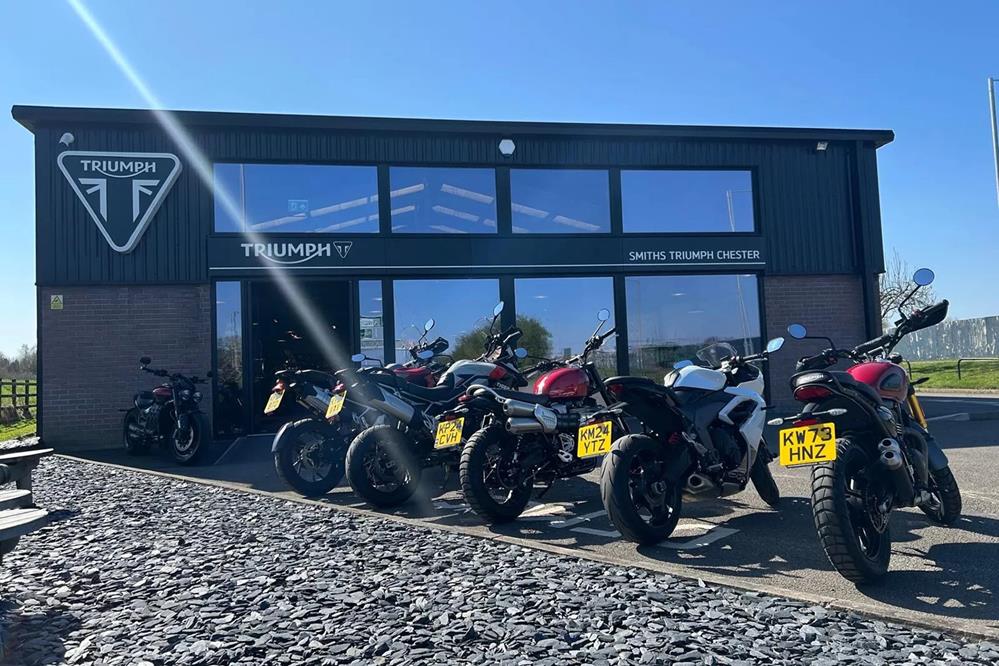 Triumph open five new UK dealerships in 2025 revamp