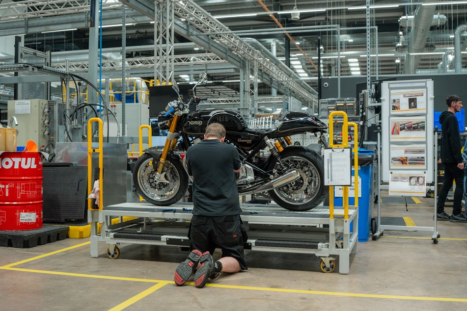 Norton prepares to launch six new models plus V4 spy shots