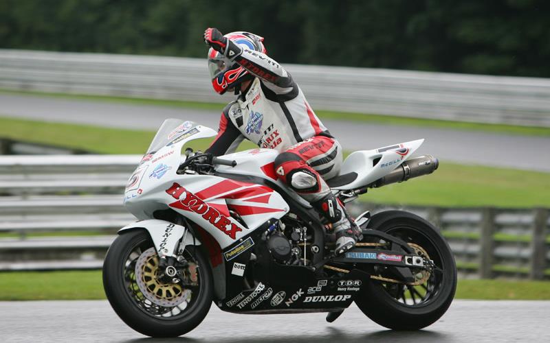 Karl Harris training hard