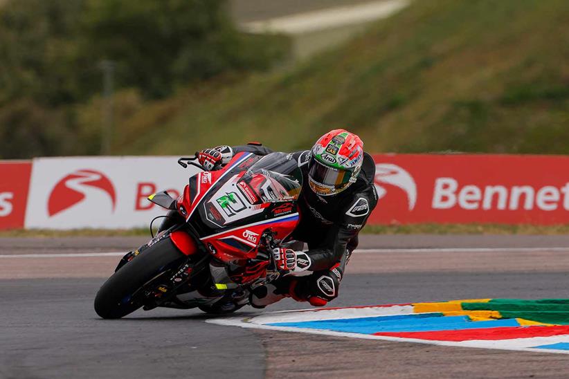 BSB Thruxton: Danny Kent beats Storm Stacey to top spot in free practice