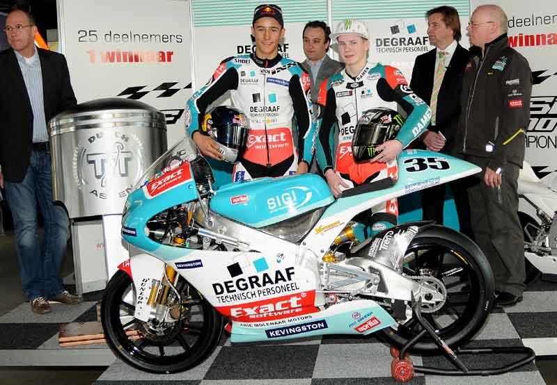 Danny Webb unveils 2009 125GP squad